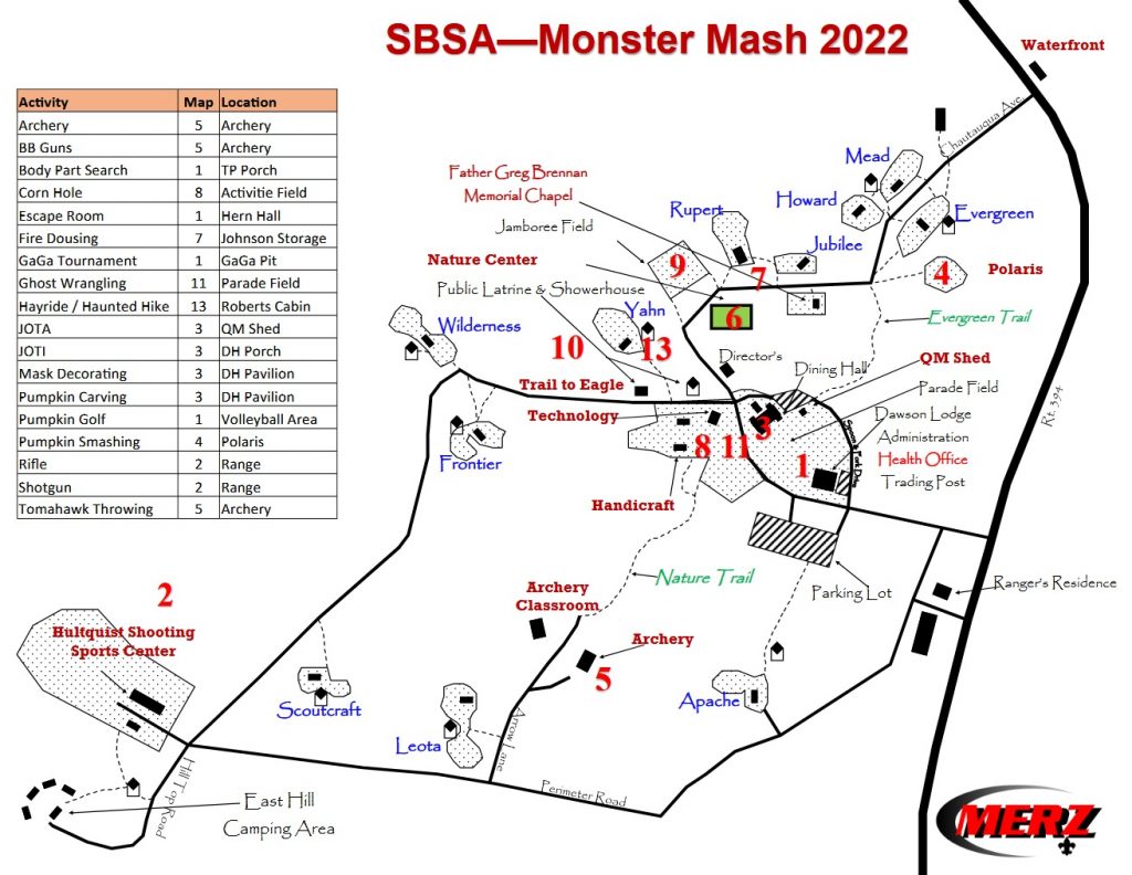 October Monster Mash Details! – Troop-335.com